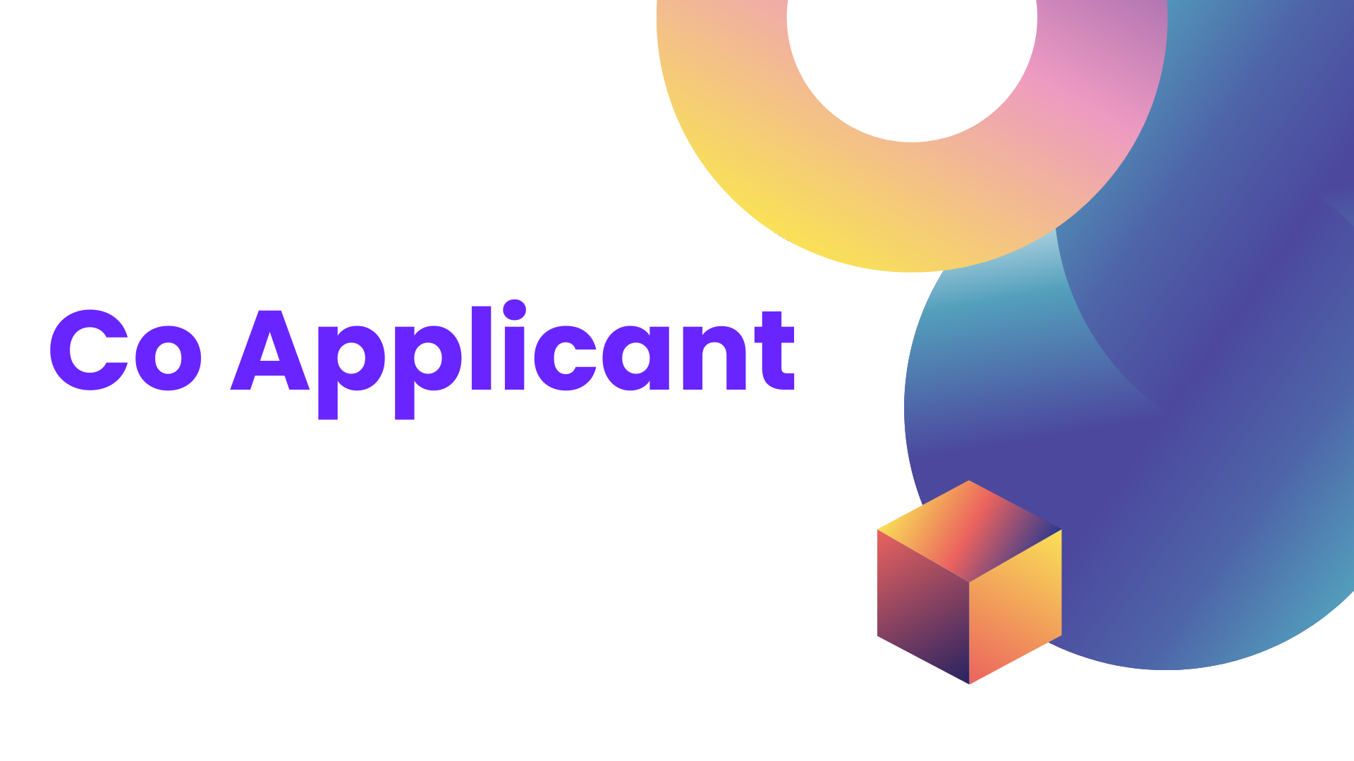Co-Applicant Definition & Examples | Hoozzee